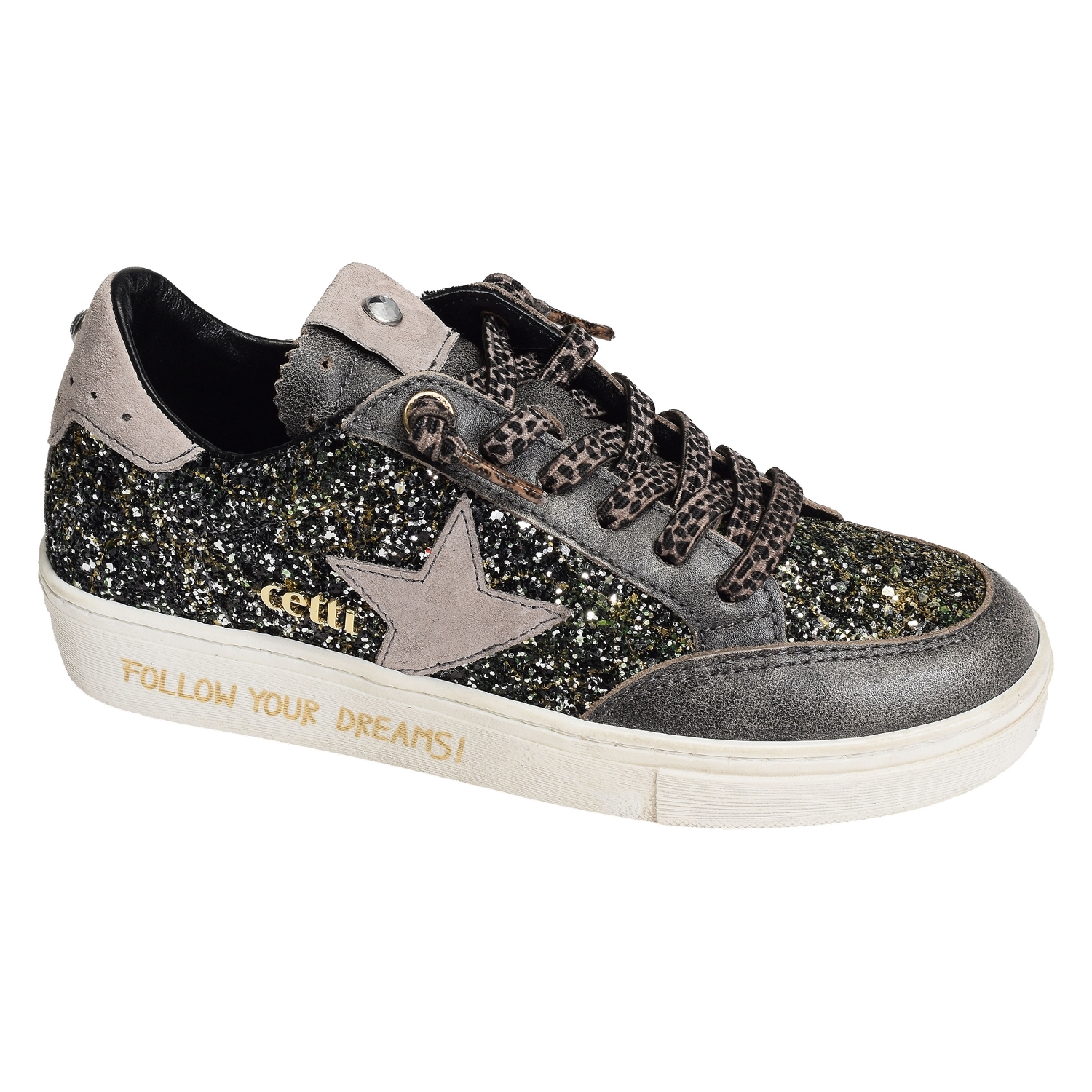 C1320 W Gris, Baskets Mode Cetti