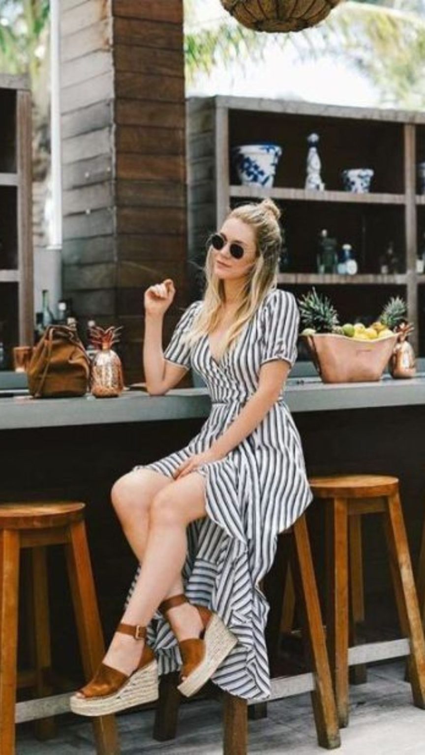 Comment porter des sandales compensées en Été - Tendance Chaussures, Le ...